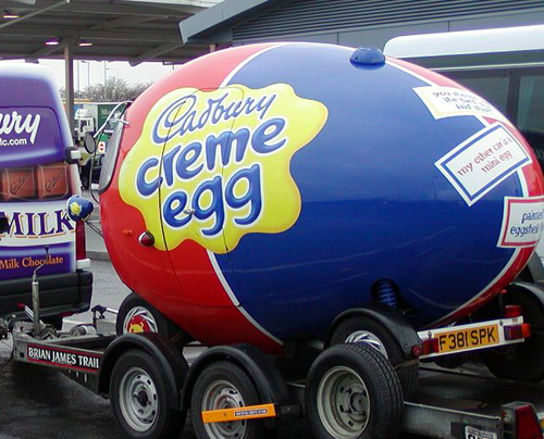 Cadbury Creme Egg Mobile | VW Vortex - Volkswagen Forum